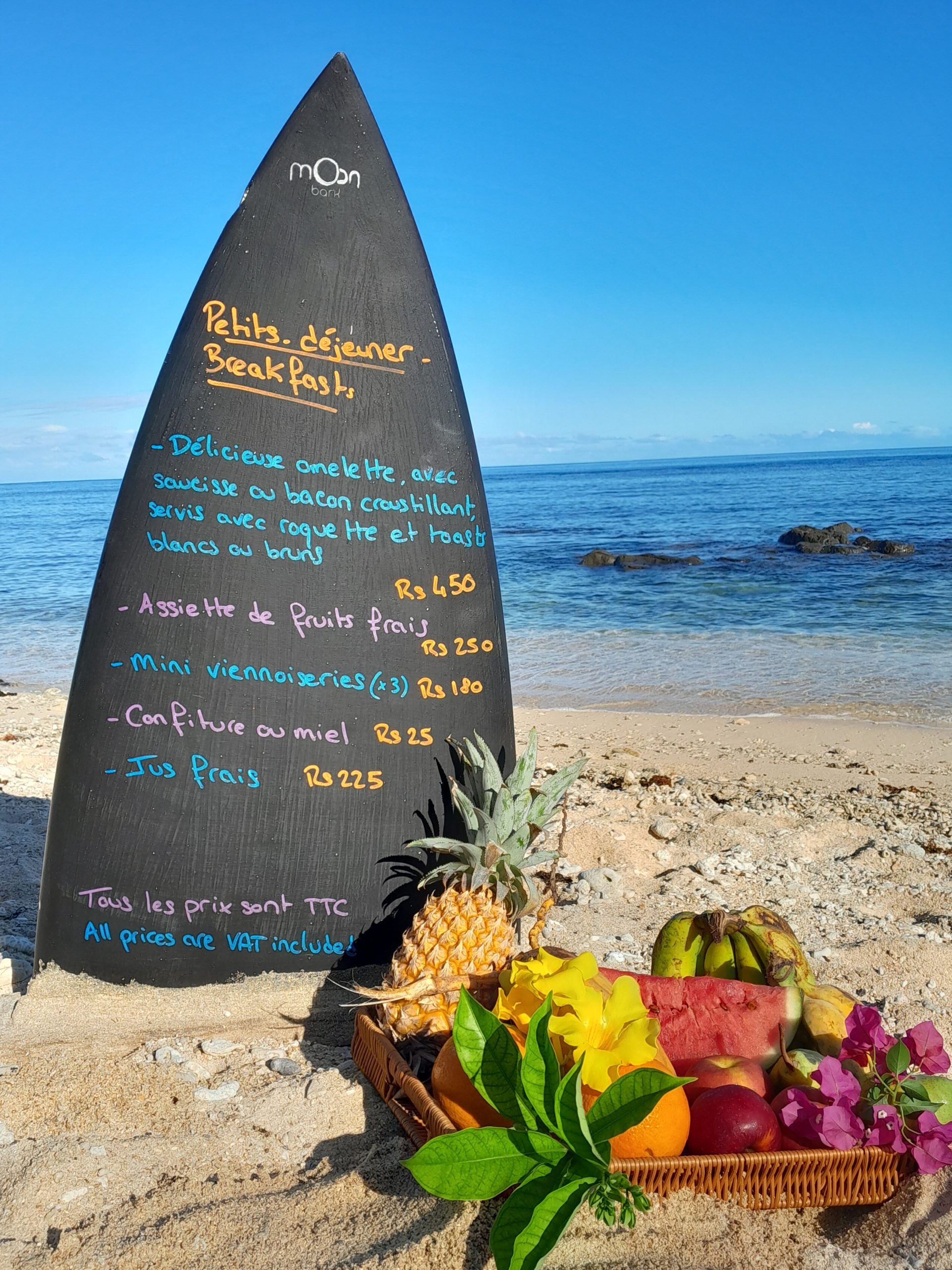 Menu | Floating Bar Lounge Restaurant in Tamarin, Mauritius